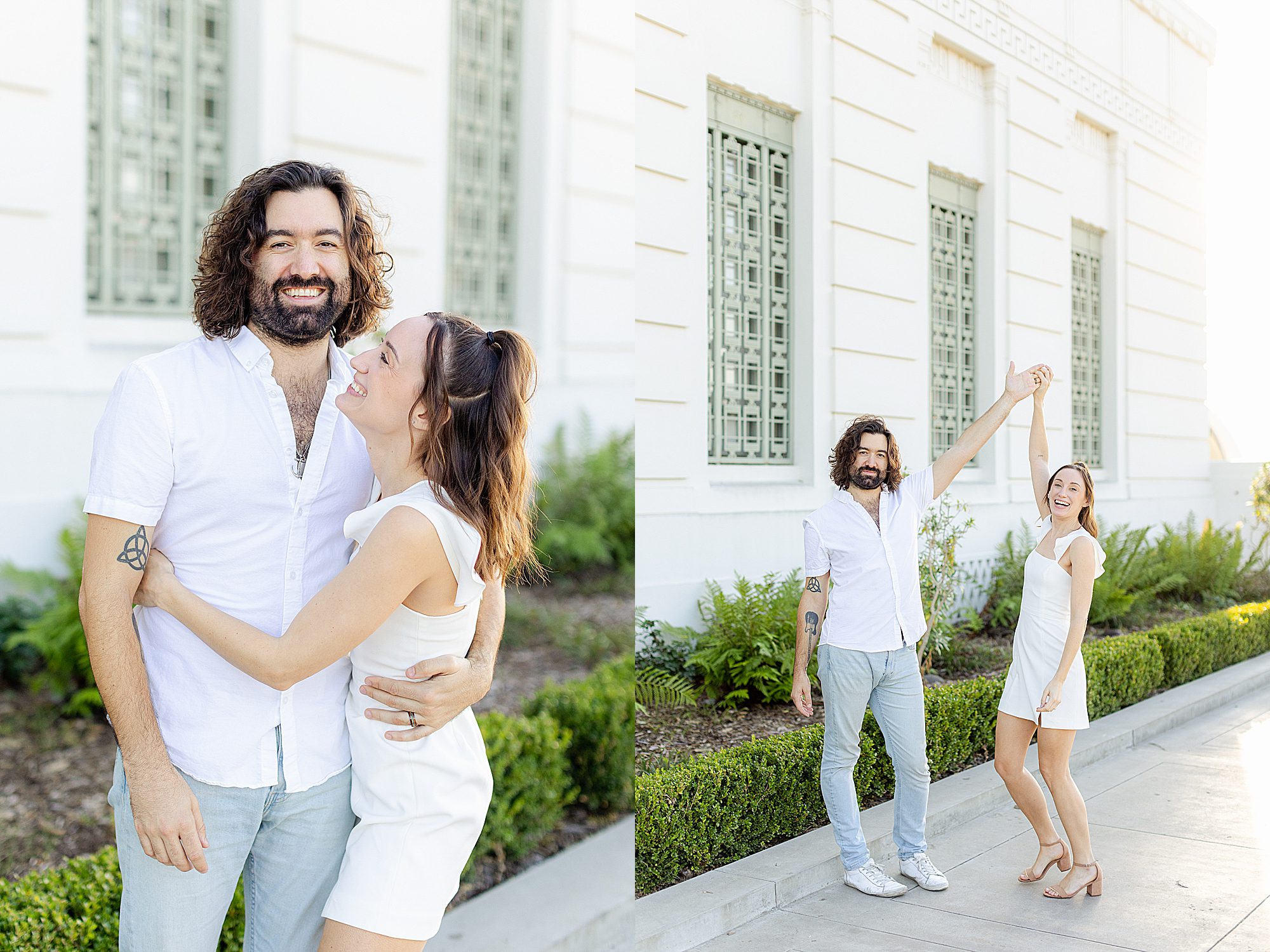 Zachary + Leslie, A Griffith Observatory Engagement » ericka G. photography